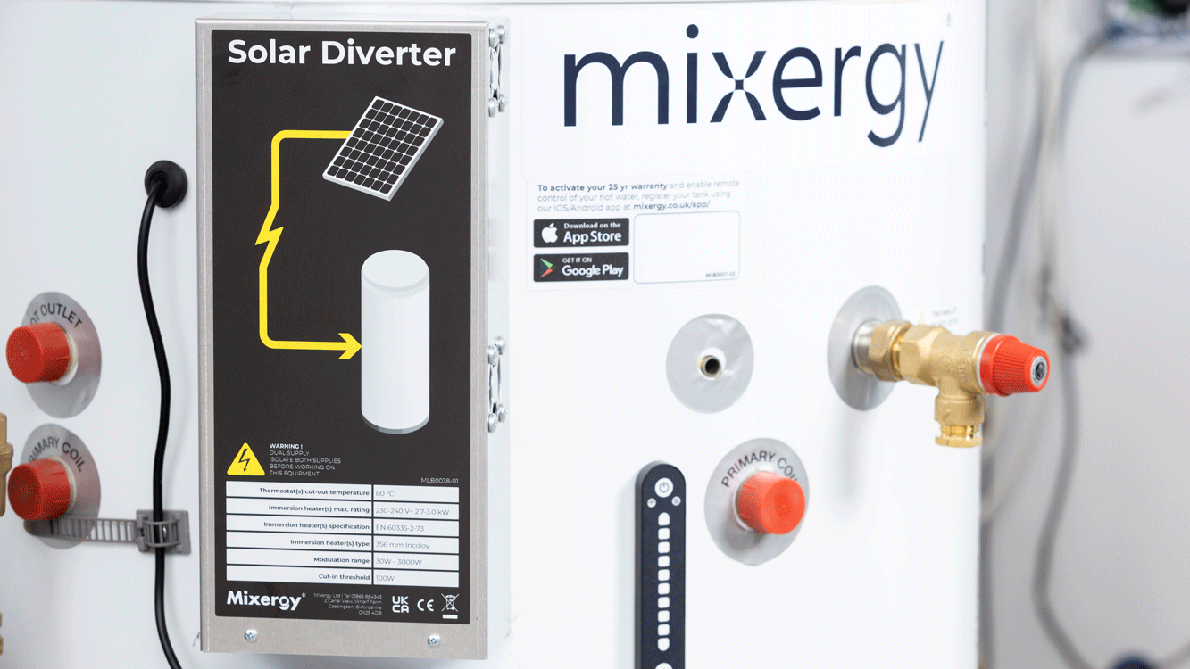 Using your Mixergy tank with Solar PV - Mixergy